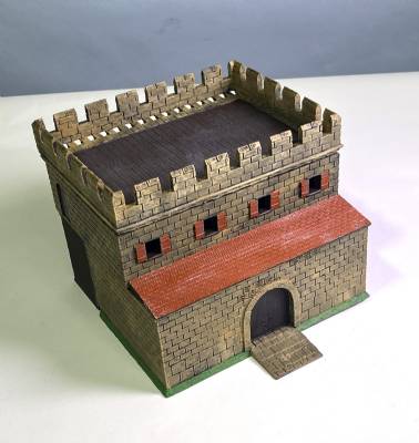MBA - Castle Wall Barracks (painted), Castle Buildings, DIR-371