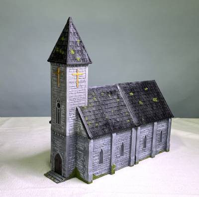 MBA - Medieval Church (28mm), Eurovillage Buildings, MBAL-242