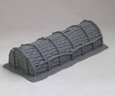 MBA - Iroquois Longhouse (28mm), Native American structures, ACH28-AF302
