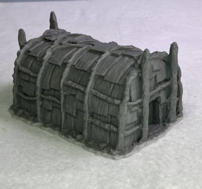 MBA - Ganosote Longhouse (28mm scale), Native American structures ...