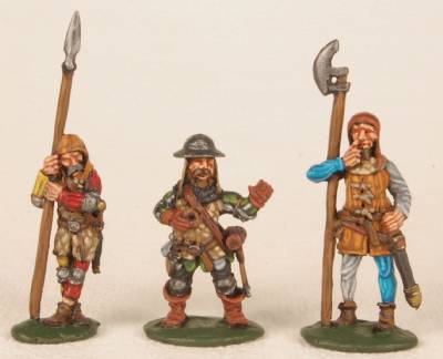 MBA - Town Constable Set (3), Medieval Figures, DIR-158