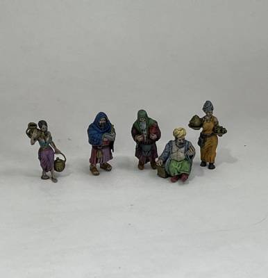 MBA - Arab Merchant Pack (5 figures), Medieval Figures, MBAL-124
