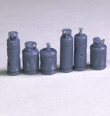 MBA - Propane Tank Set (6), Modern Terrain, MBAL-452