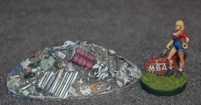 MBA - Small Trash Heap, Shanty Town Terrain, DIR-114