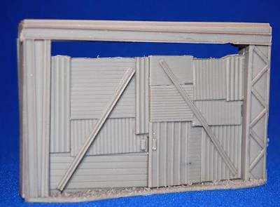 MBA - Shanty Wall Gate, Shanty Town Terrain, DIR-128