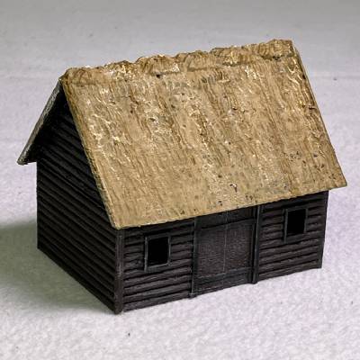 MBA - Russian Farmstead Barn (20mm) PAINTED, WWII Buildings - 20mm ...