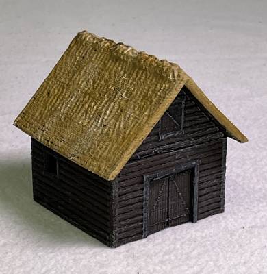 MBA - Russian Farmstead Shed (28mm), WWII Buildings, MBAL-NM28-04